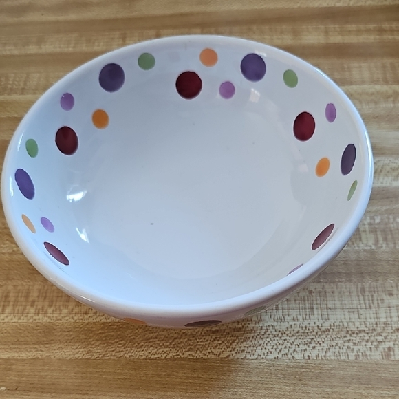 The Pampered Chef | Dining | The Pampered Chef Multicolor Polka Dot ...